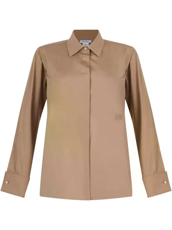 Max Mara Logo-embroidered Shirt