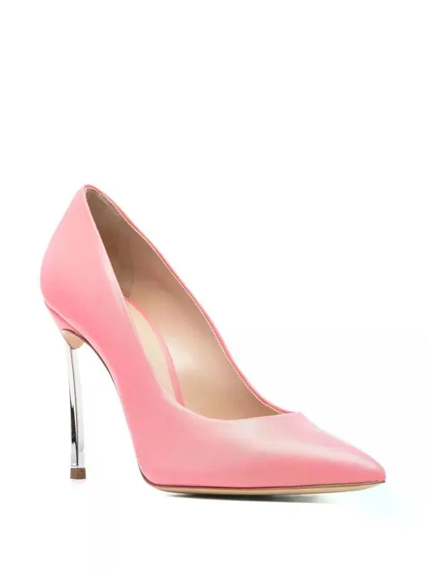 Casadei 100mm Blade Pumps - Pink