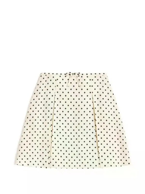 Valentino Garavani Printed Mini Skirt - Neutrals