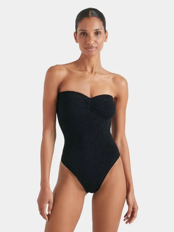 Hunza G Brooke One-piece Swimsuit - Black