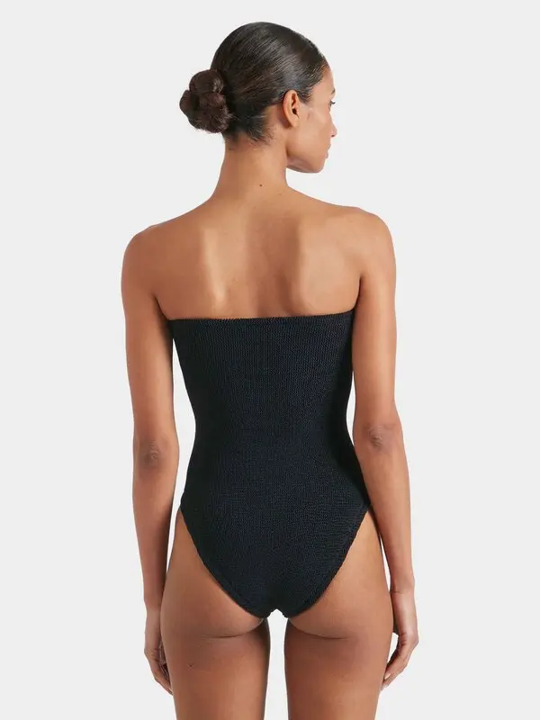 Hunza G Brooke One-piece Swimsuit - Black