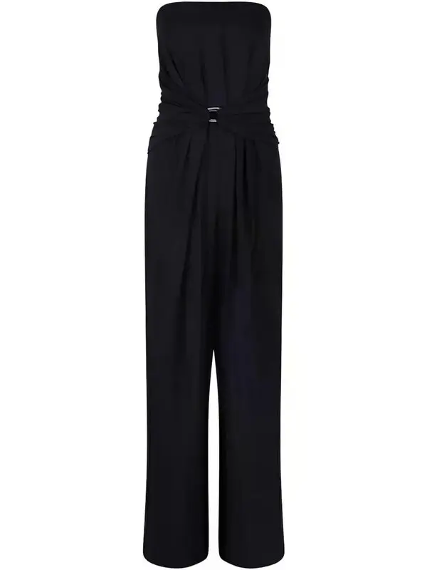 Max Mara Bustier-style Jumpsuit - Blue