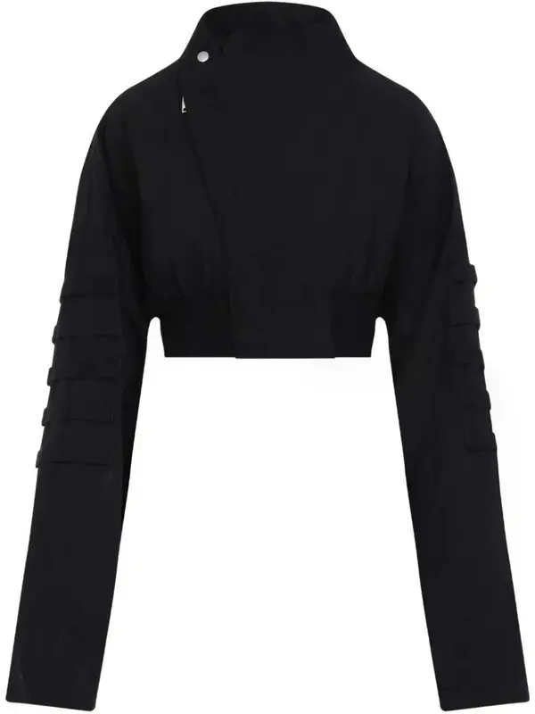 Rick Owens Zipped Cropped Jacket