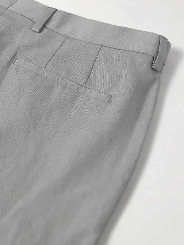 Paul Smith Slim-fit Linen, Cotton And Lyocell-blend Suit Trousers