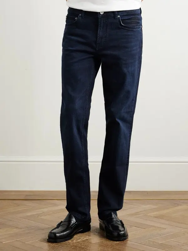 Nn07 Tony 1869 Slim-fit Straight-leg Organic Jeans - Blue