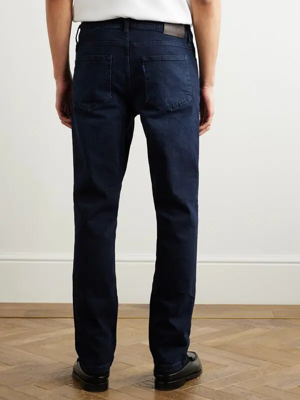 Nn07 Tony 1869 Slim-fit Straight-leg Organic Jeans - Blue