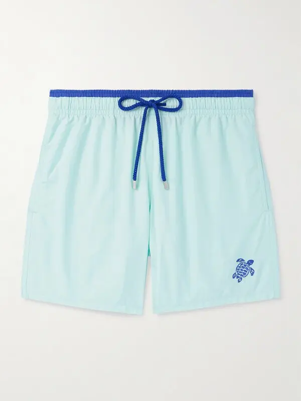 Vilebrequin Moka Mid-length Swim Shorts - Blue