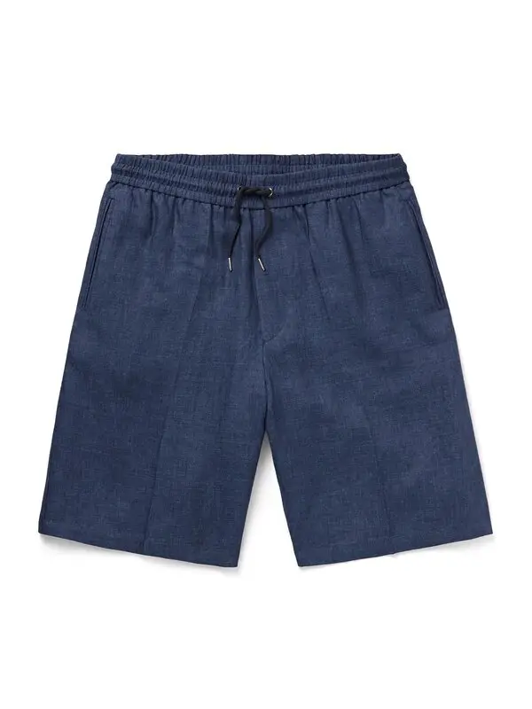 Paul Smith Straight-leg Linen Shorts