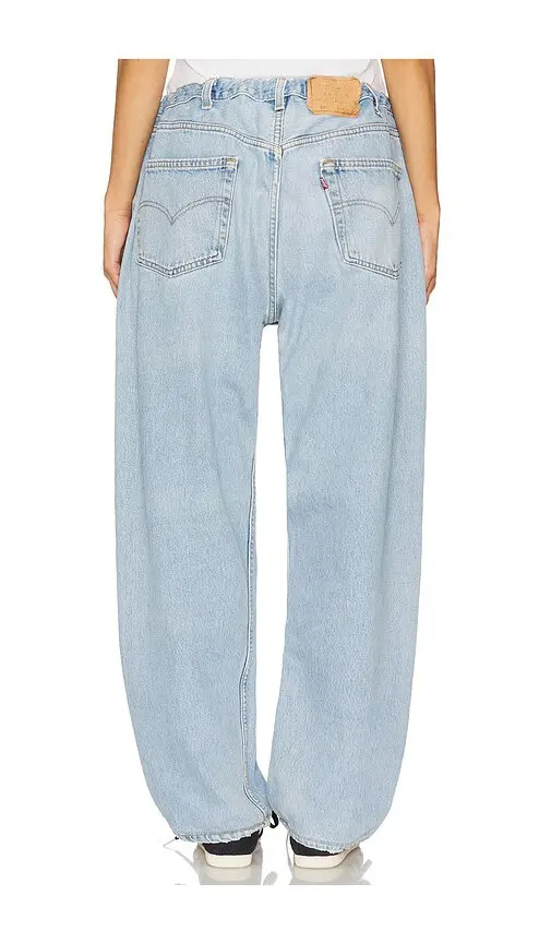 ALIGRACE Vintage Drawstring Maternity Jeans