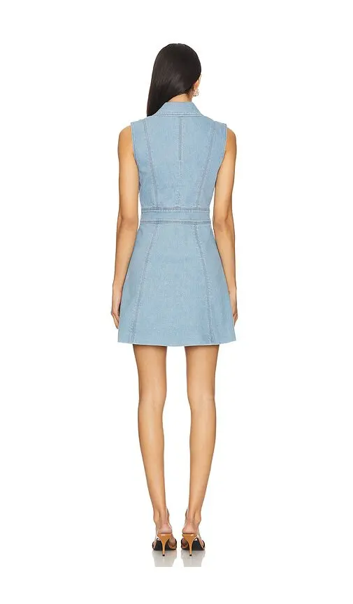 Paige Vida Denim Mini Dress