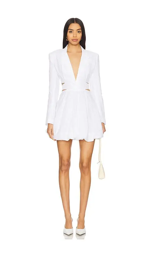 Bardot Sintra Blazer Dress - White
