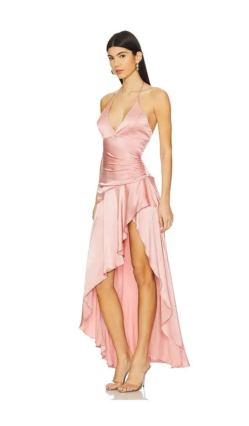 Bardot X Revolve Sorella Halter Dress - Pink