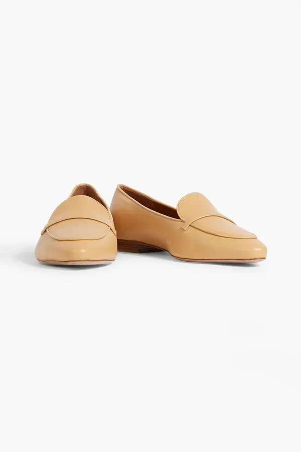 MALONE SOULIERS Bruni 10 Leather Loafers - Neutral