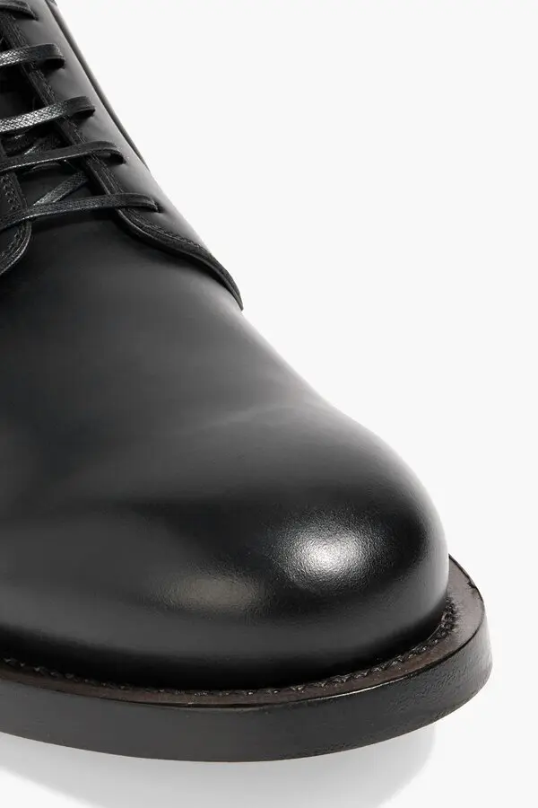 FERRAGAMO Leather Derby Shoes