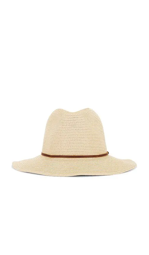 Brixton Wesley Straw Packable Fedora