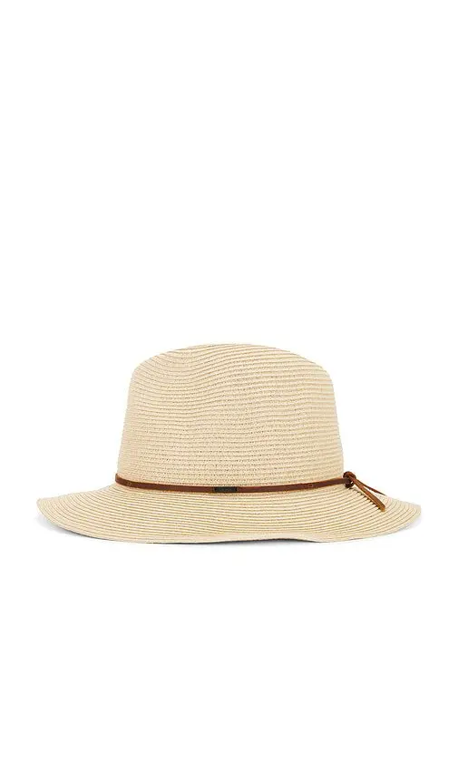 Brixton Wesley Straw Packable Fedora