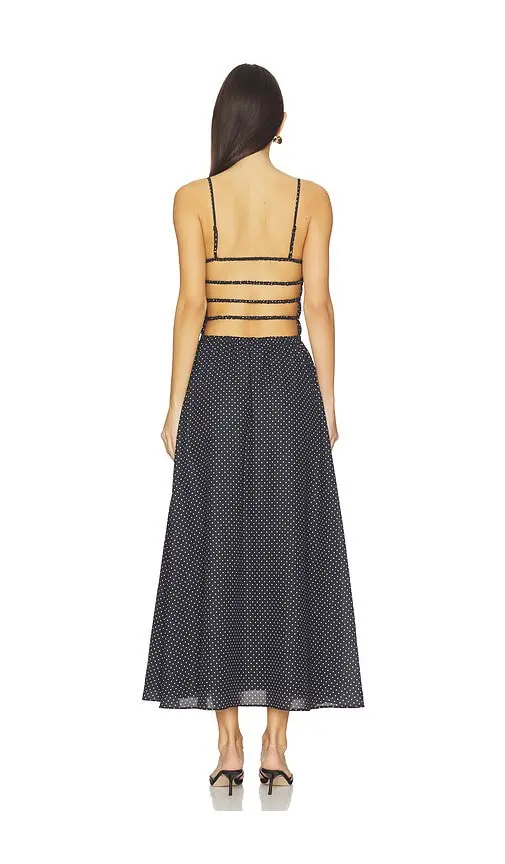 Solid & Striped The Delta Dress - Noir