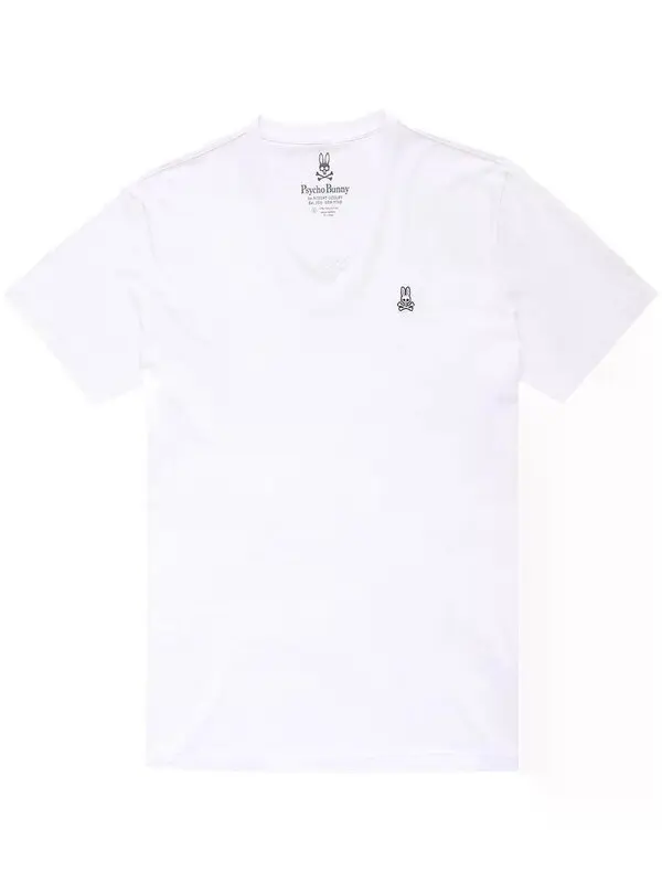 Psycho Bunny V-neck T-shirt - White