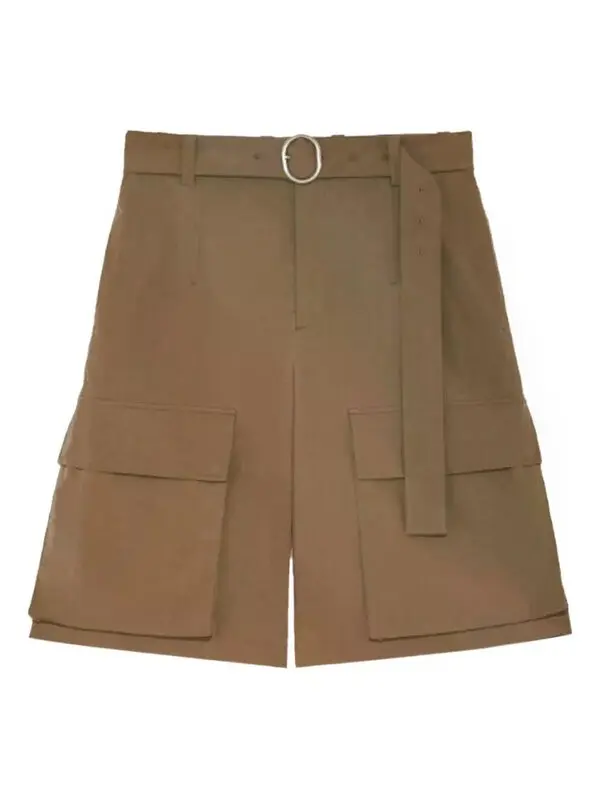JIL SANDER 146 Belted Shorts