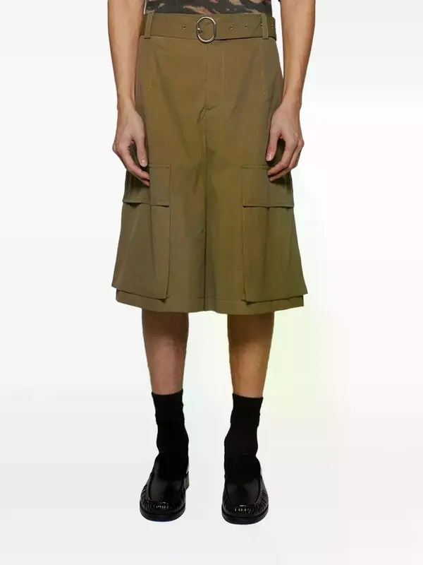 JIL SANDER 146 Belted Shorts