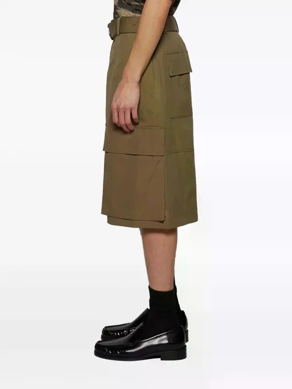 JIL SANDER 146 Belted Shorts