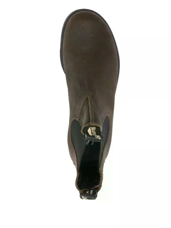 Blundstone Suede Chelsea Boots - Green