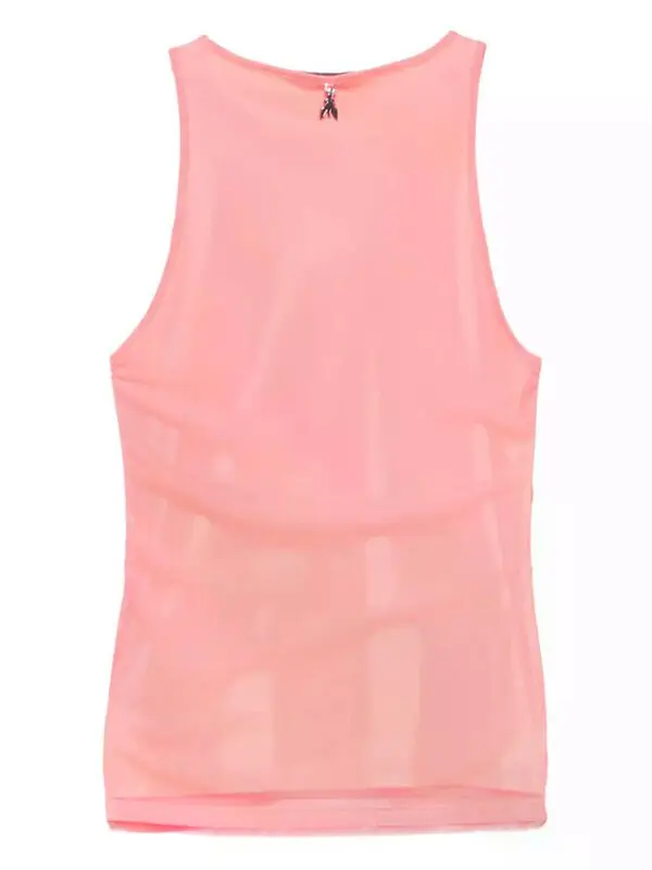 Patrizia Pepe Mesh Tank Top