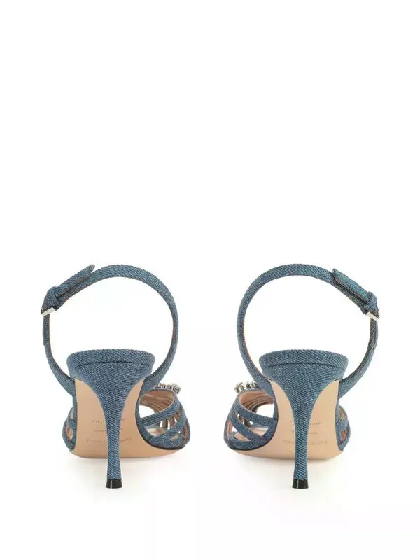 SERGIO ROSSI 75mm Godiva Precious Sandals