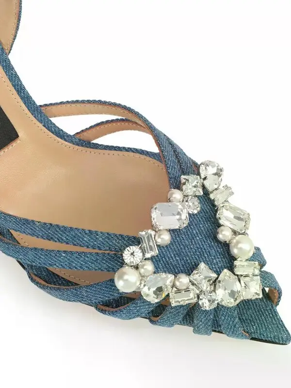 SERGIO ROSSI 75mm Godiva Precious Sandals