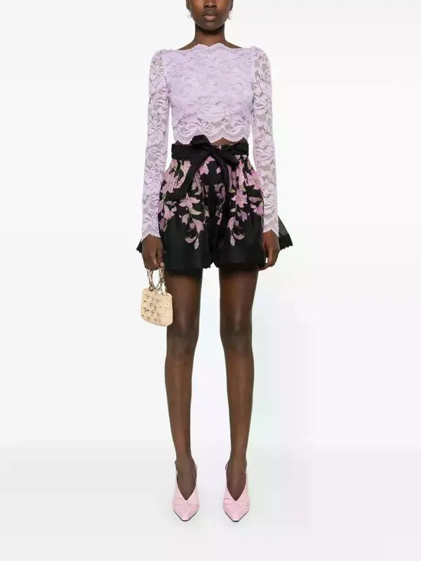 Zimmermann Dawning Pleated Shorts