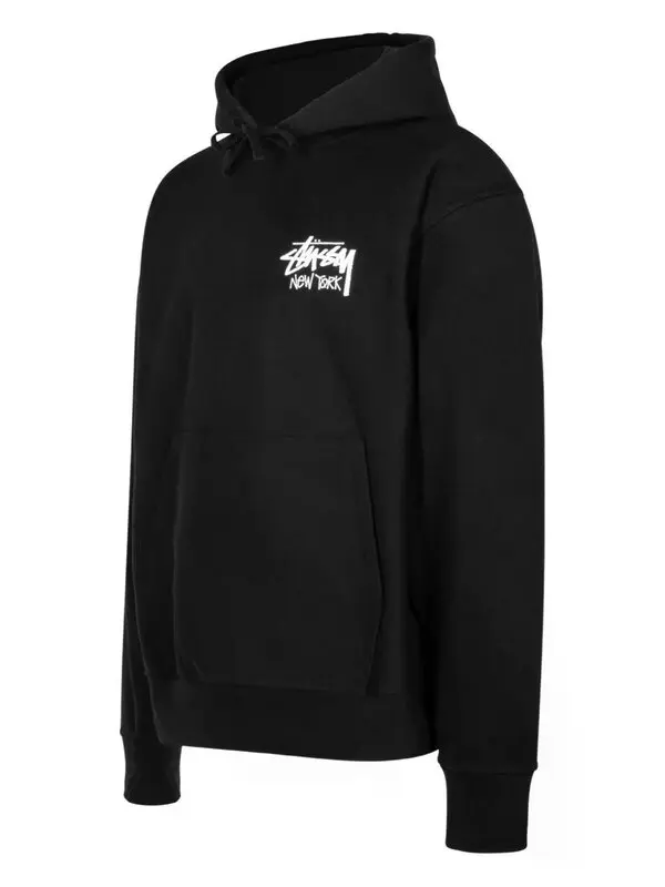 StÜssy Logo Print Hoodie