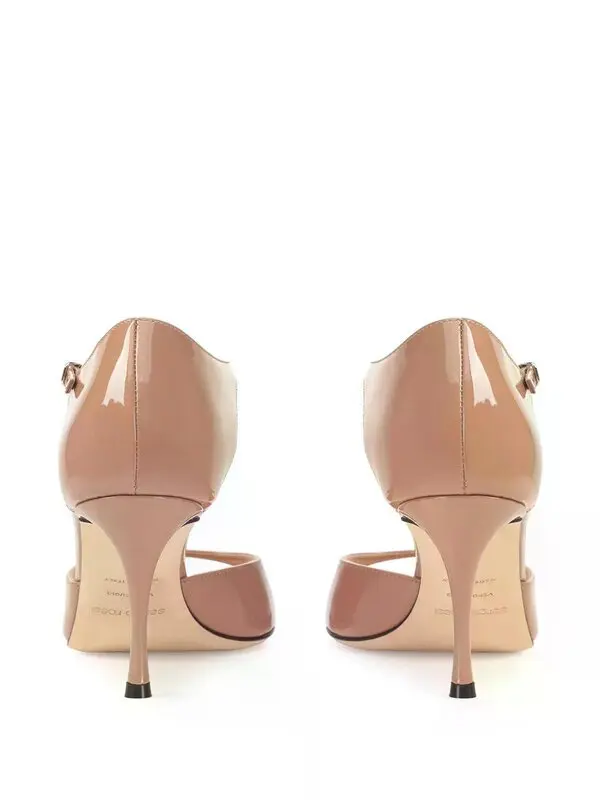 SERGIO ROSSI 75mm Godiva Sandals - Brown