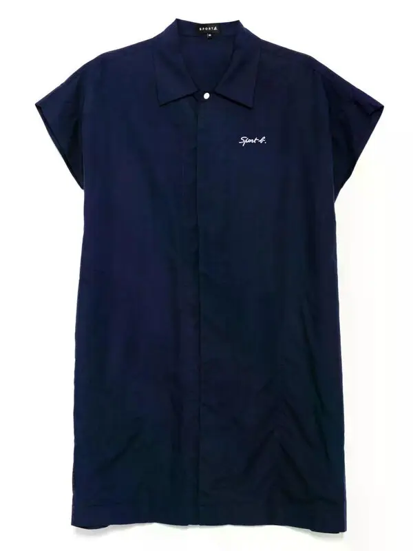 AGNES B. Short-sleeved Shirt Dress