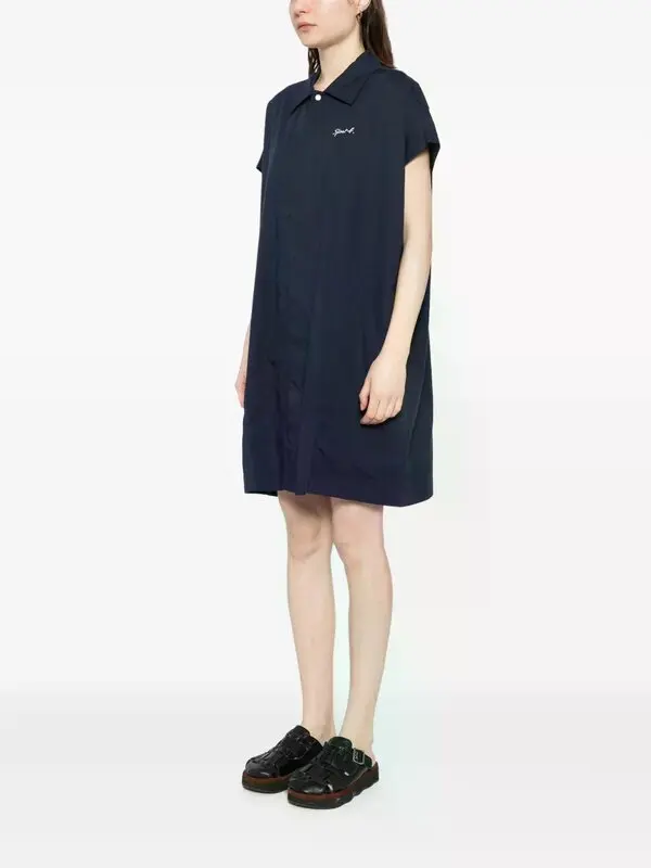 AGNES B. Short-sleeved Shirt Dress