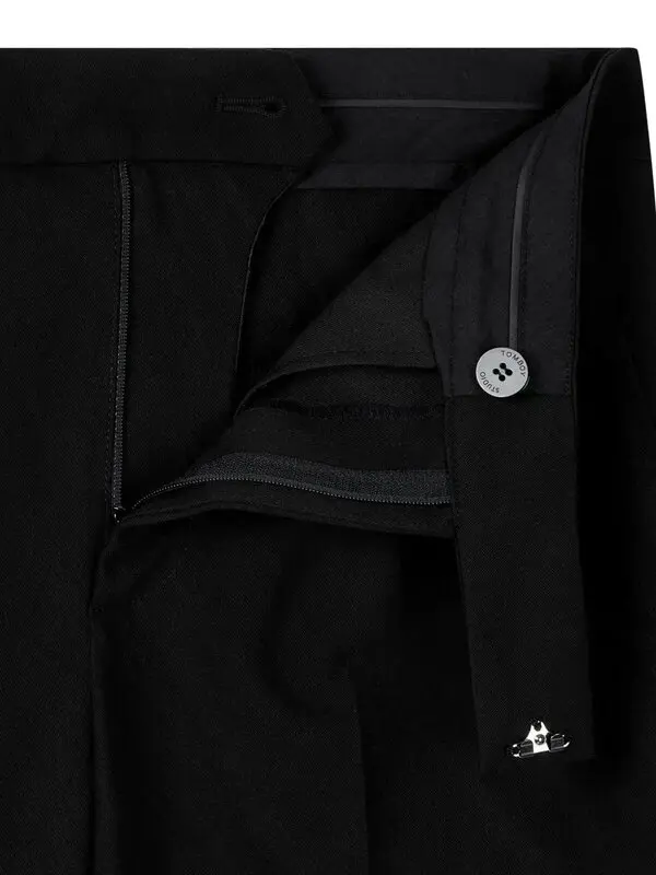 STUDIO TOMBOY Pressed-crease Trousers - Black