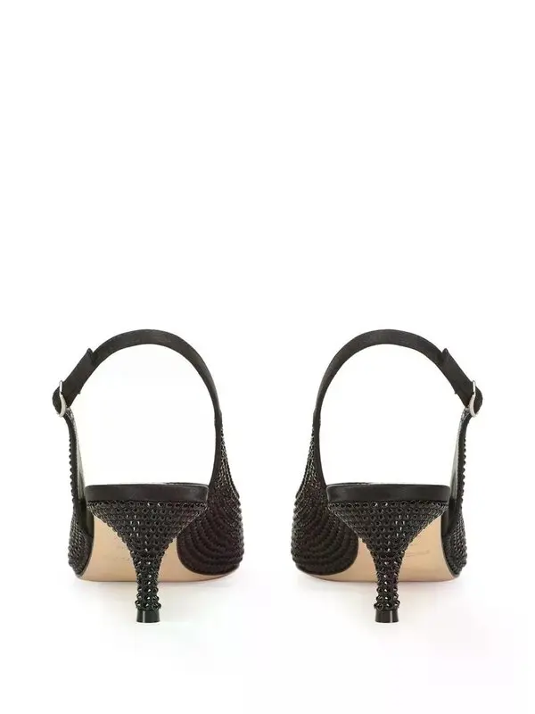 SERGIO ROSSI 50mm Godiva Slingback Pumps