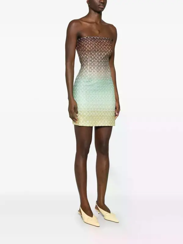 Missoni Metallic-threading Mini Dress