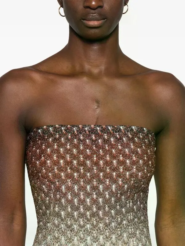 Missoni Metallic-threading Mini Dress