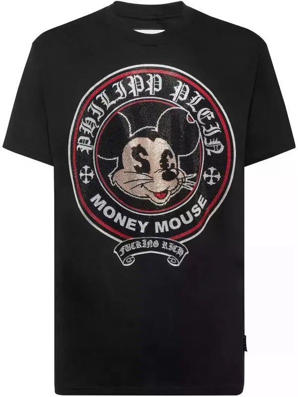Philipp Plein Money Mouse T-shirt - Black