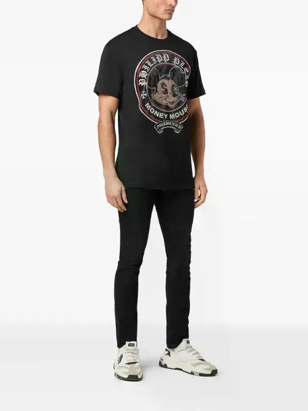 Philipp Plein Money Mouse T-shirt - Black
