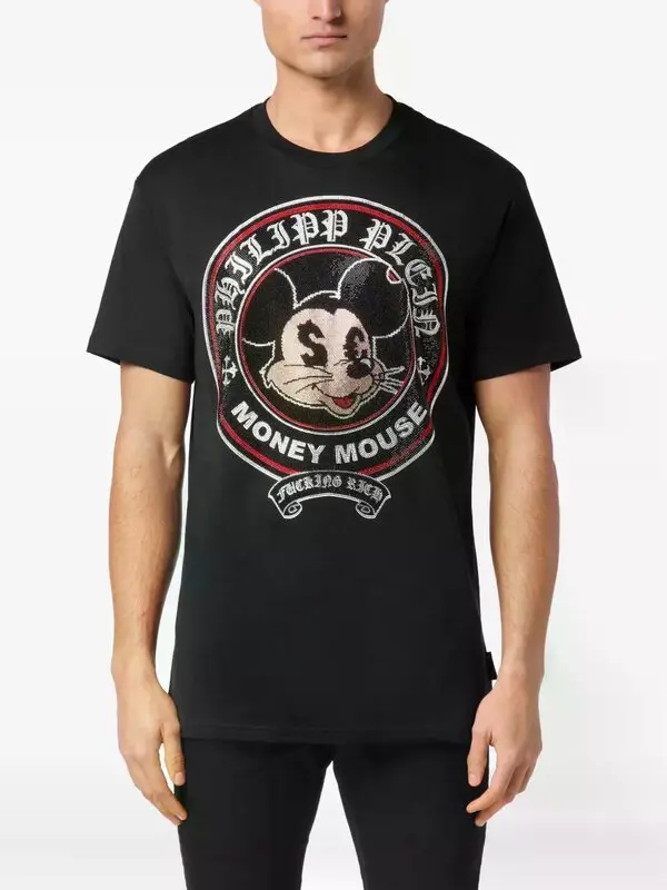 Philipp Plein Money Mouse T-shirt - Black