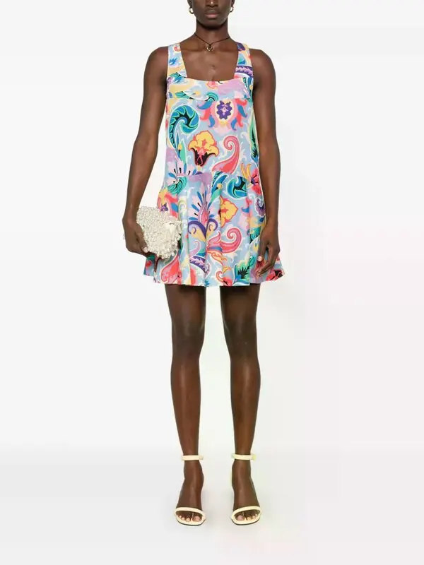 Etro Paisley Mini Dress