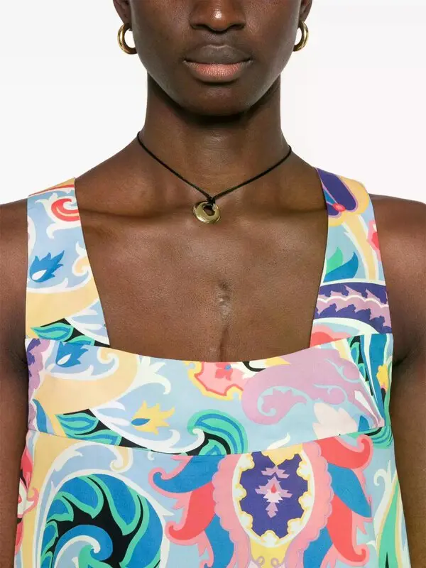 Etro Paisley Mini Dress