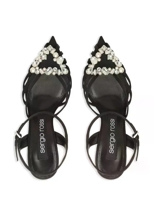 SERGIO ROSSI Sr Godiva Sandals - Black