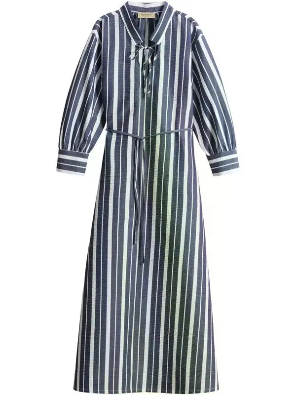 Woolrich Striped Midi Dress