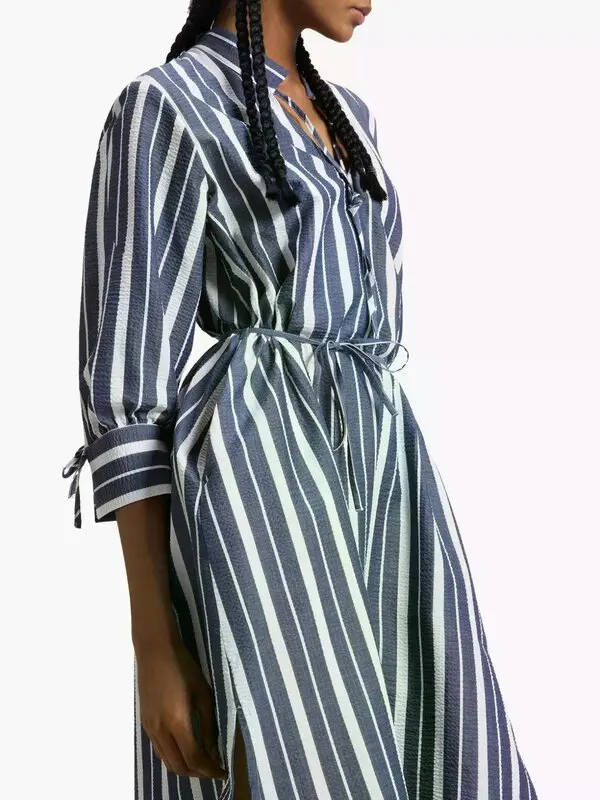 Woolrich Striped Midi Dress