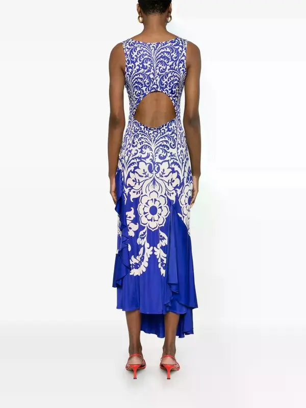 Etro Paisley Maxi Dress - Neutrals