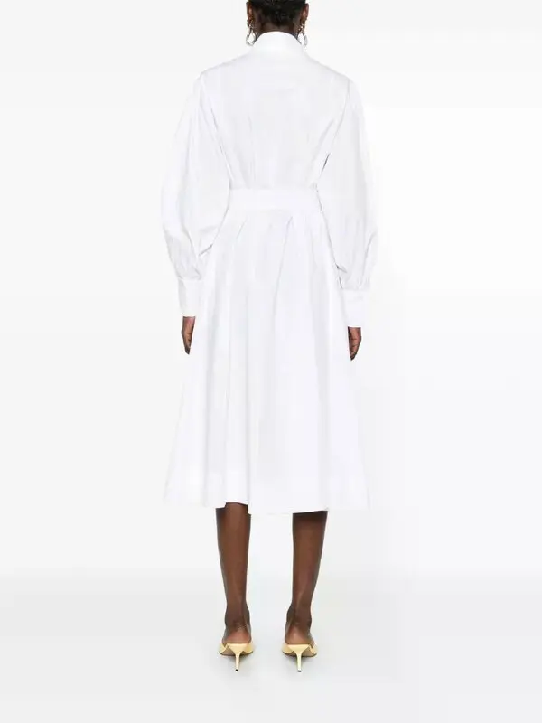 Karl Lagerfeld Poplin Midi Shirt Dress