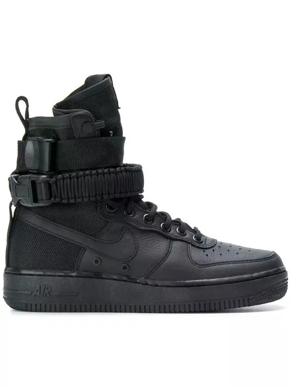Nike Sf Air Force 1 High-top Sneakers - Black