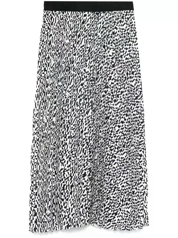 Karl Lagerfeld Printed Midi Skirt